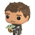 Funko POP! Star Wars: The Mandalorian - Mando Holding Child - Walmart.com