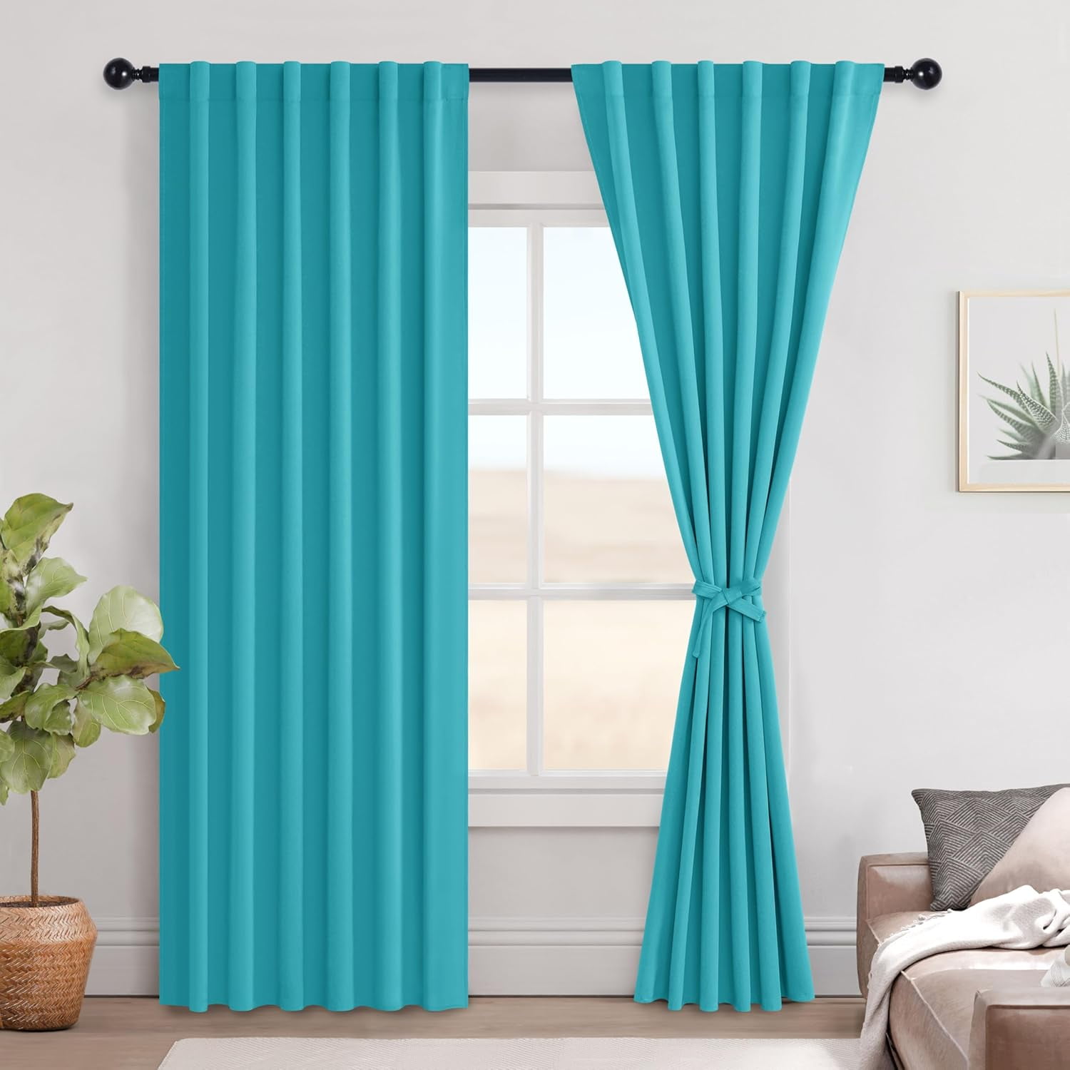 Click here for Siabc-Bedroom Curtains 2 Panels 84 Inches Long  Th... prices