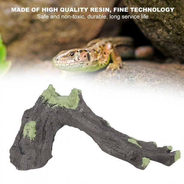 Reptile Hide Cave, Hide Cave Resin Simulation Reptile Hide Cave, Lizard ...