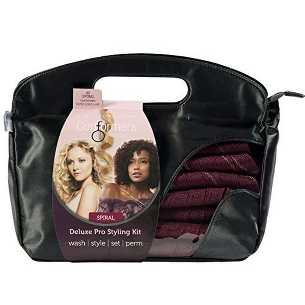 Curlformers Hair Curlers Deluxe Range Spiral Curls Styling Kit 40 No ...