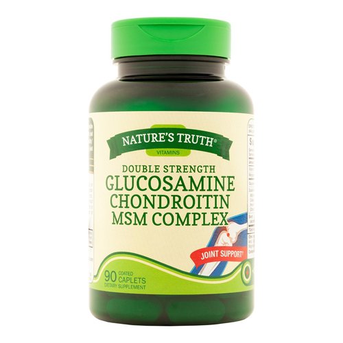 Natures Truth Glucosamine Chondroitin MSM Complex Tablets, 90 Ea, 2 Pack - Walmart.com