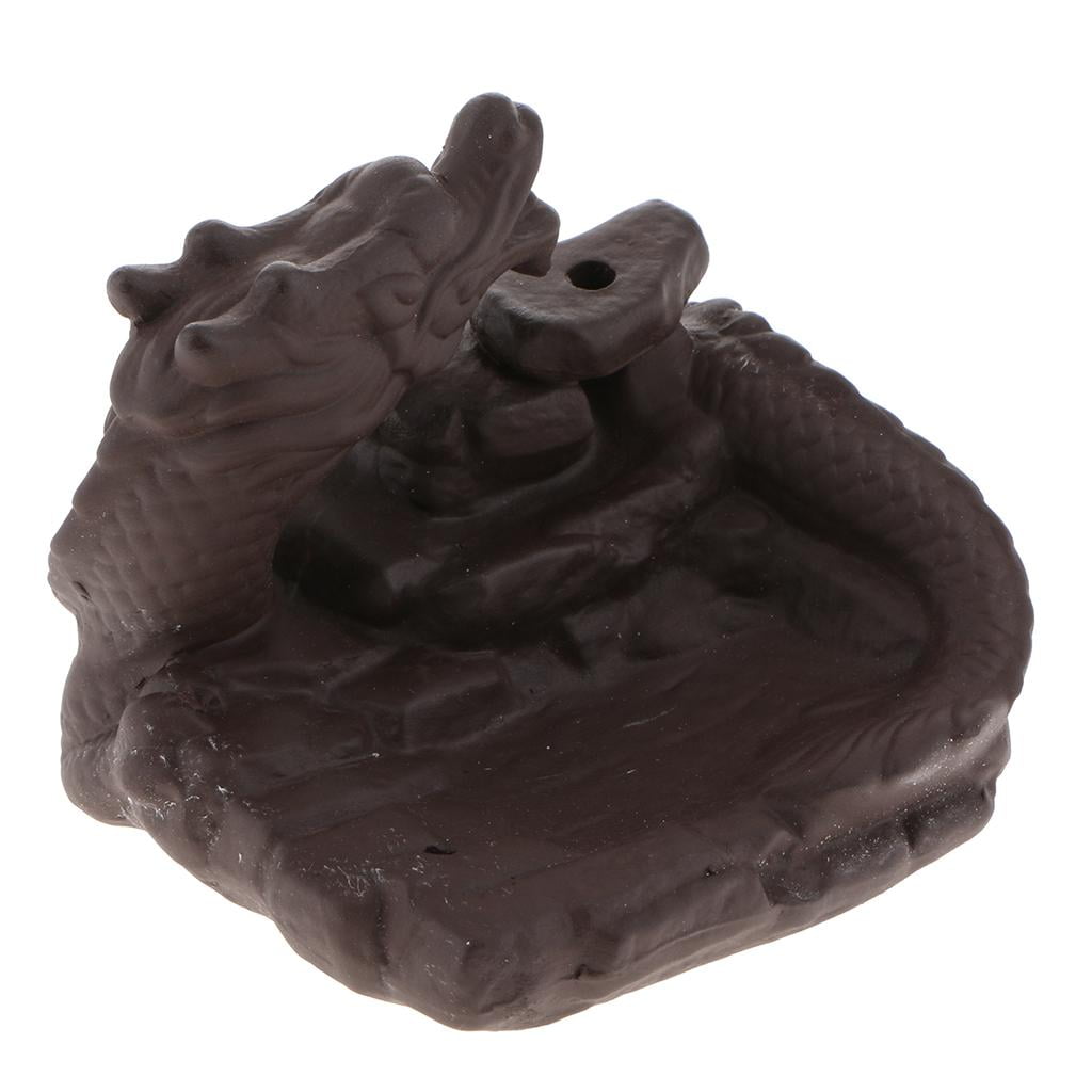 Ceramic China Dragon Backflow Cones Censer Stick Cones Coil Burner ...