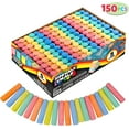 150 Pcs Sidewalk Chalk Set in 30 Packs, 5 Colors, Giant Box Non-Toxic ...