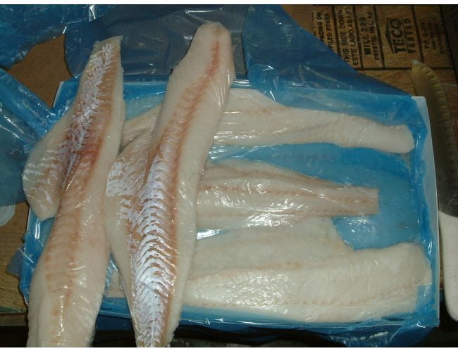 Harbor Seafood Alaskan Cod Fillet - Shatter Pack, 15 Pound -- 3 per ...