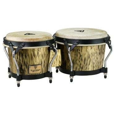 GP Percussion Pro-Series Tunable 6"/7" Bongos, Natural - Walmart.com
