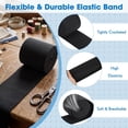 1 Pcs Elastic Spool (4 Inch X 10 Yard,Black) - Walmart.com