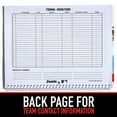 Franklin Sports Baseball, Softball Score Book, 50 Games Scoring ...