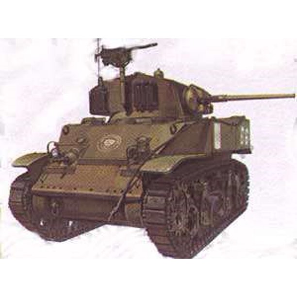 1/35 M5A1 Stuart Light Tank Battle of Guningtou The Bear of Kinmen ...