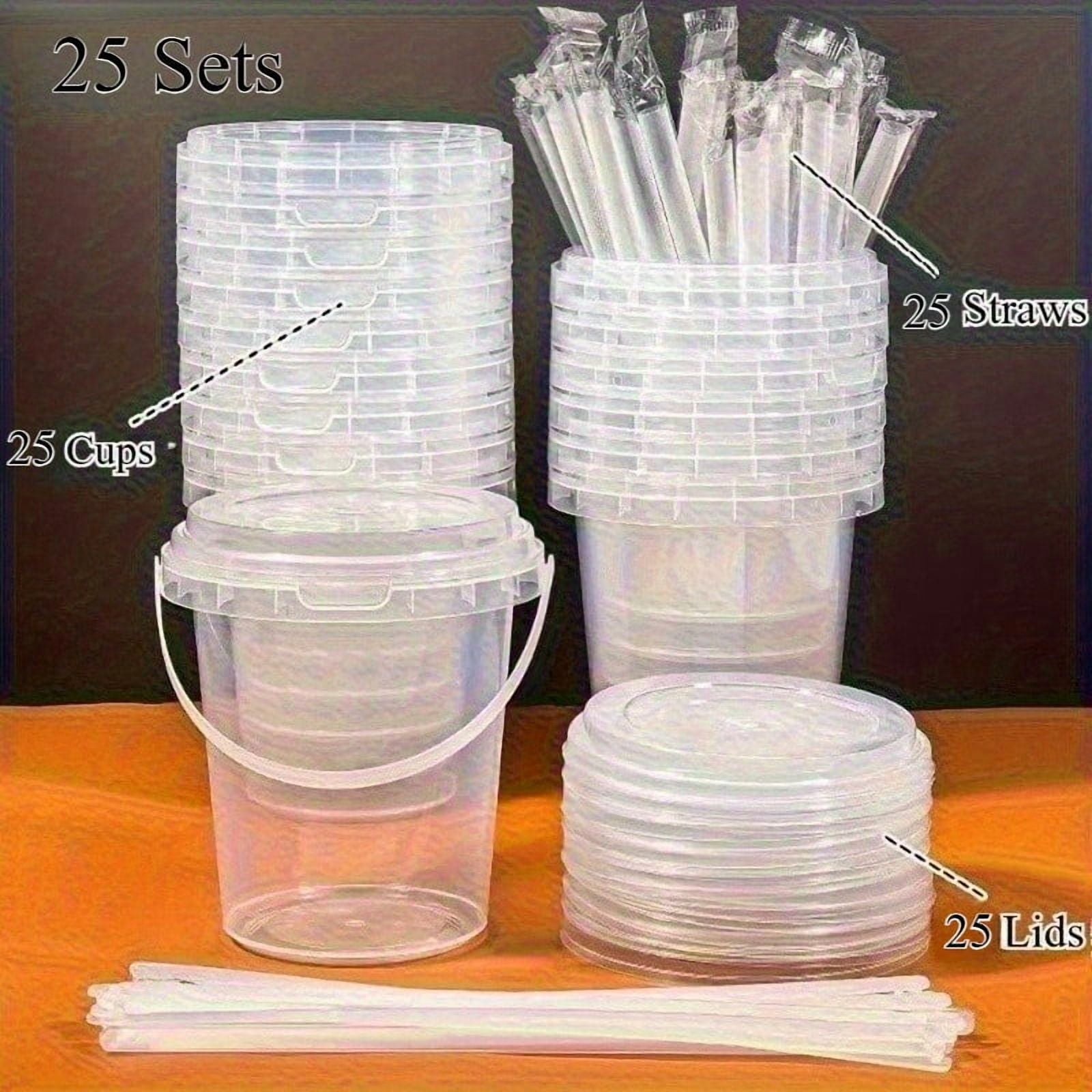 Click here for Amerteer 75pcs (25pcs Cups And 25pcs Lids And 25pc... prices