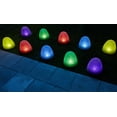 "10-Piece Set - Sugar Coated 8"" LED Gumdrop Christmas Pathway Lights ...