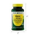 Spring Valley Maca Dietary Supplement Vegetarian Capsules for General ...