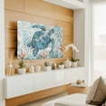 Coastal Sea Turtle TV Dust Cover,Stretchable TV Screen Desktop Computer ...