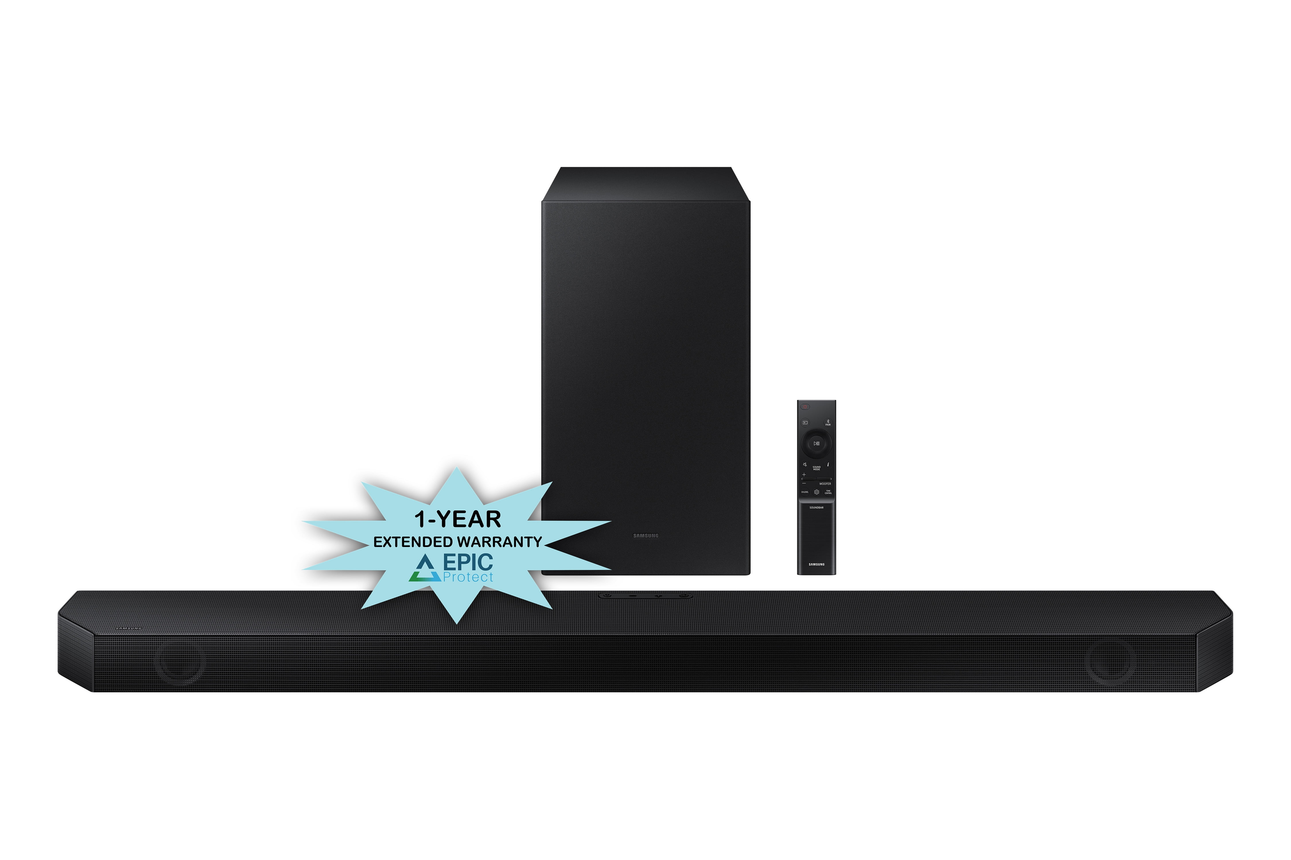 Buy Samsung HW-Q60B 3.1ch Soundbar and Subwoofer with DTX Virtual:X ...