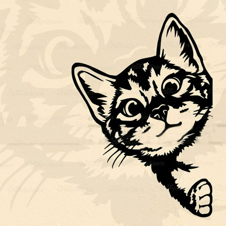Cute Cat Stencils