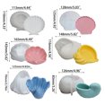 Conch Silicone Molds Sea Shell Secented Jar Mold Storage Box Concrete ...