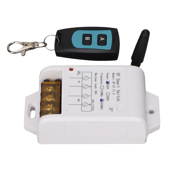 Relay Remote Control Switch, RF Transmitter Receiver Stable Portable ...