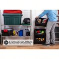 Mighty Tuff Jumbo Stackable Storage Bins Pack of 3 Easy-Acc Storage ...