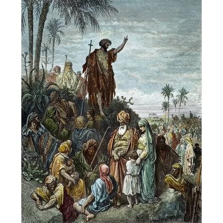 Dore: St. John The Baptist. /Nst. John The Baptist Preaching In The ...
