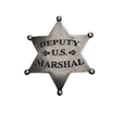 Western Antique Finish Solid Brass Marshal Star Filigree 3" Badge Lapel ...