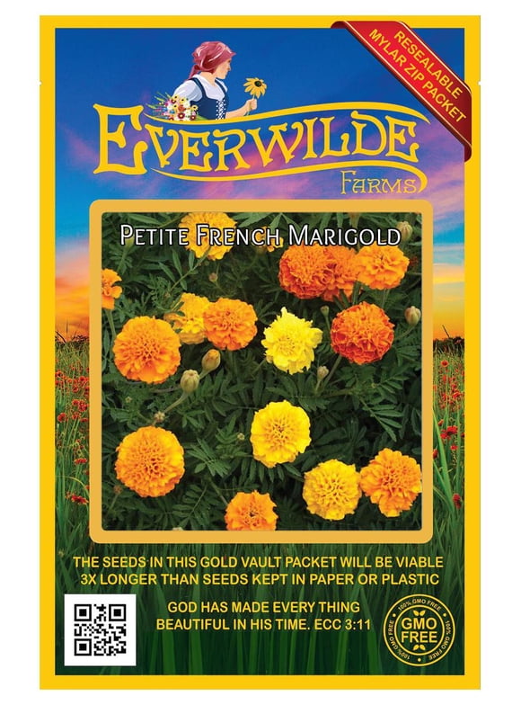 Marigold Flower Seeds in Seed Gardening - Walmart.com
