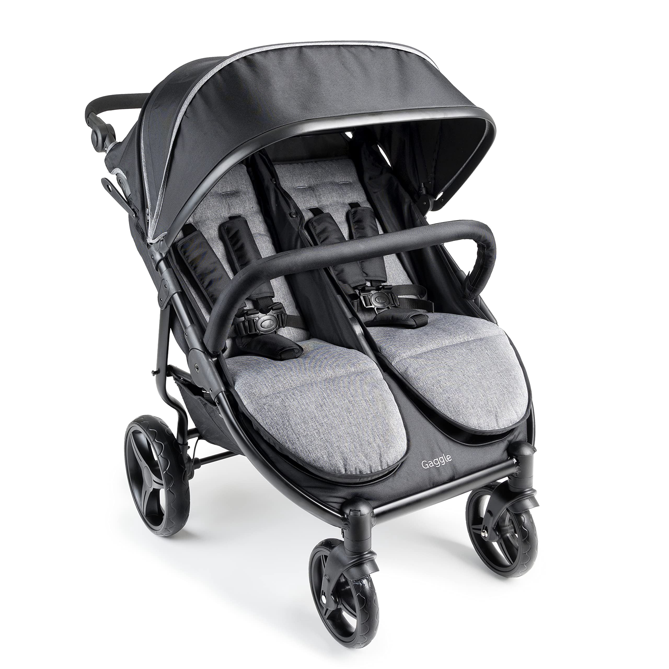 Gaggle by Foundations Roadster Duo Side by Side Double Stroller, Easy ...