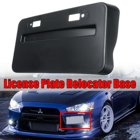 Front License Plate Relocator Base For Mitsubishi Lancer GTS EVO 2008 ...
