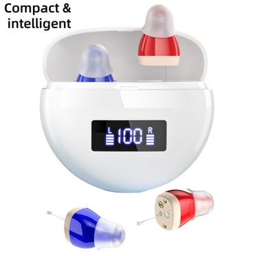 ELCTRTICI Hearing Aids for Seniors, Rechargeable Hearing Aids with ‌Charging Dock‌, Noise ...