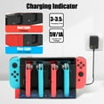 TSV Charging Dock for Nintendo Switch/Switch OLED/Joy-Con Controller ...