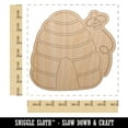 Bee Hive with Bee Wood Shape Unfinished Piece Cutout Craft DIY Projects ...