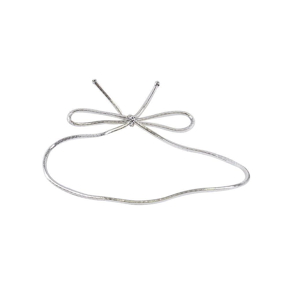 JAM Paper Elastic String Ties, Silver, 8 in, 1000/Pack - Walmart.com
