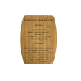 12pc Bulk 12X9" Round Edge Bulk Plain Bamboo Serving Tray, Platter ...