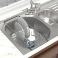 Simple Houseware Chrome Kitchen Dryer Drain Over Sink And Counter Top