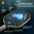 JOOLA, Pickleball Paddle, Collin Johns Scorpeus CFS 16mm, Black ...