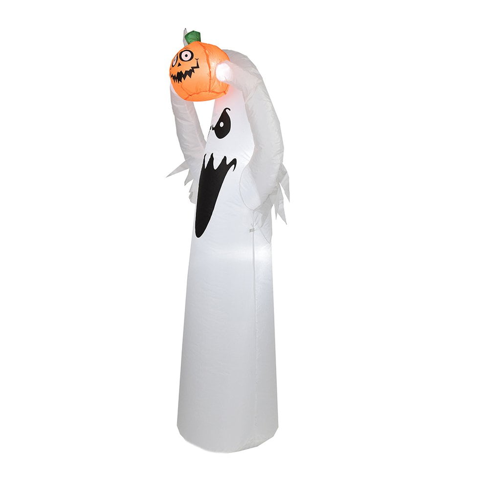 Halloween Inflatable Ghost Decorations Glowing Little Ghosts Holding ...