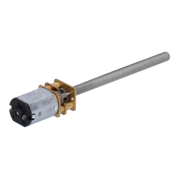 Linear Gearbox,DC 6V Linear Gear Centric Gearbox Stepper Motor Enhanced ...