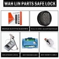 Gun Safe Replacement Black Keypad Gun Safe Lock, Solenoid Mechanism 2 ...