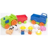 Kid Connection Farm House Play Set with Animals - Lights Up with Sound ...