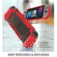 Mumba Dockable Red Nintendo Switch Case - TPU Comfort Shell Grip ...