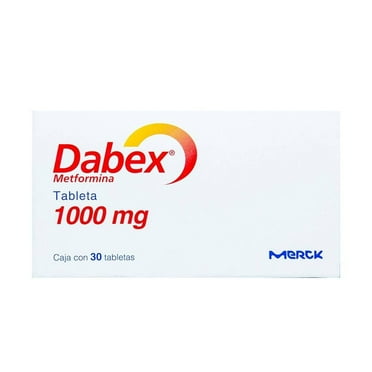 Dabex XR Metformina 1000 mg liberación prolongada 30 tabletas | Walmart ...