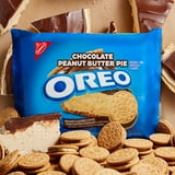 OREO Chocolate Peanut Butter Pie Sandwich Cookies, Family Size, 17 oz ...