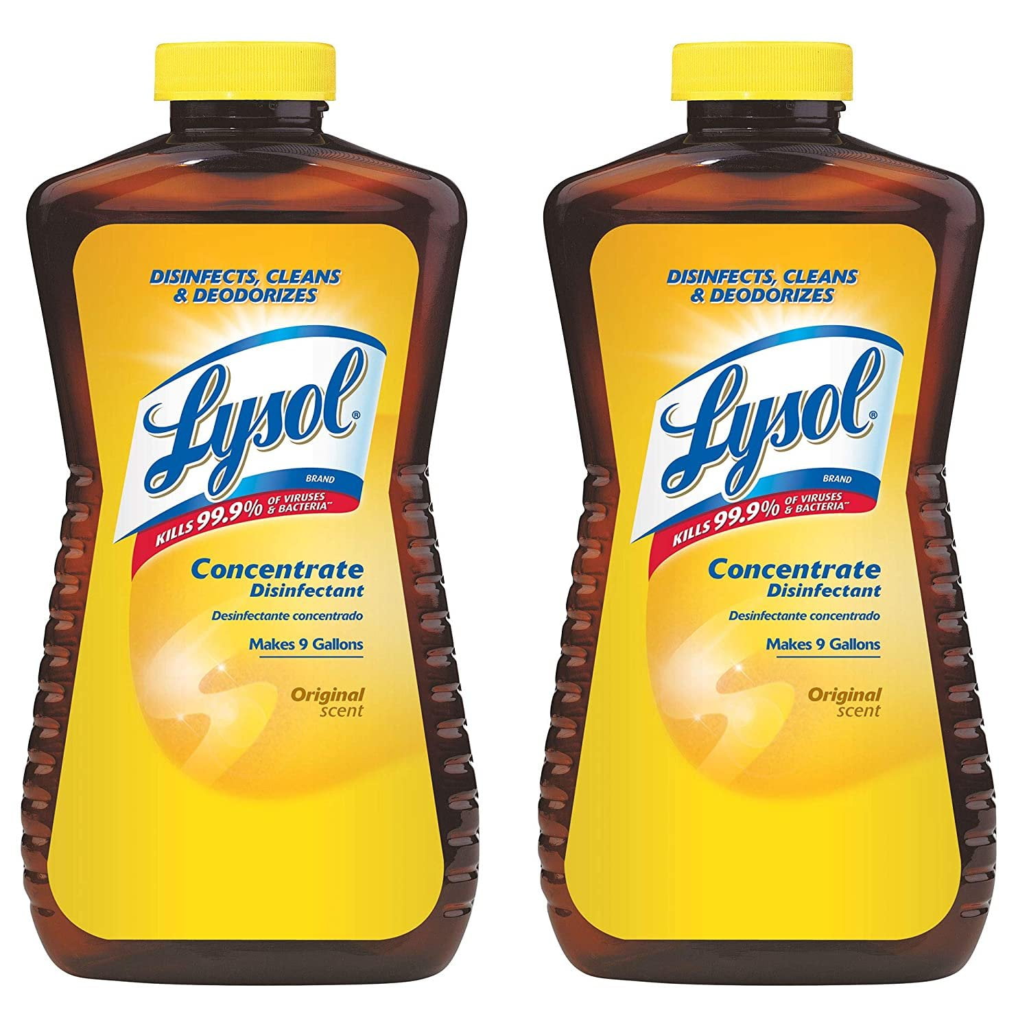 Lysol Concentrate All Purpose Cleaner Disinfectant, 12 Ounce Pack of 2 ...