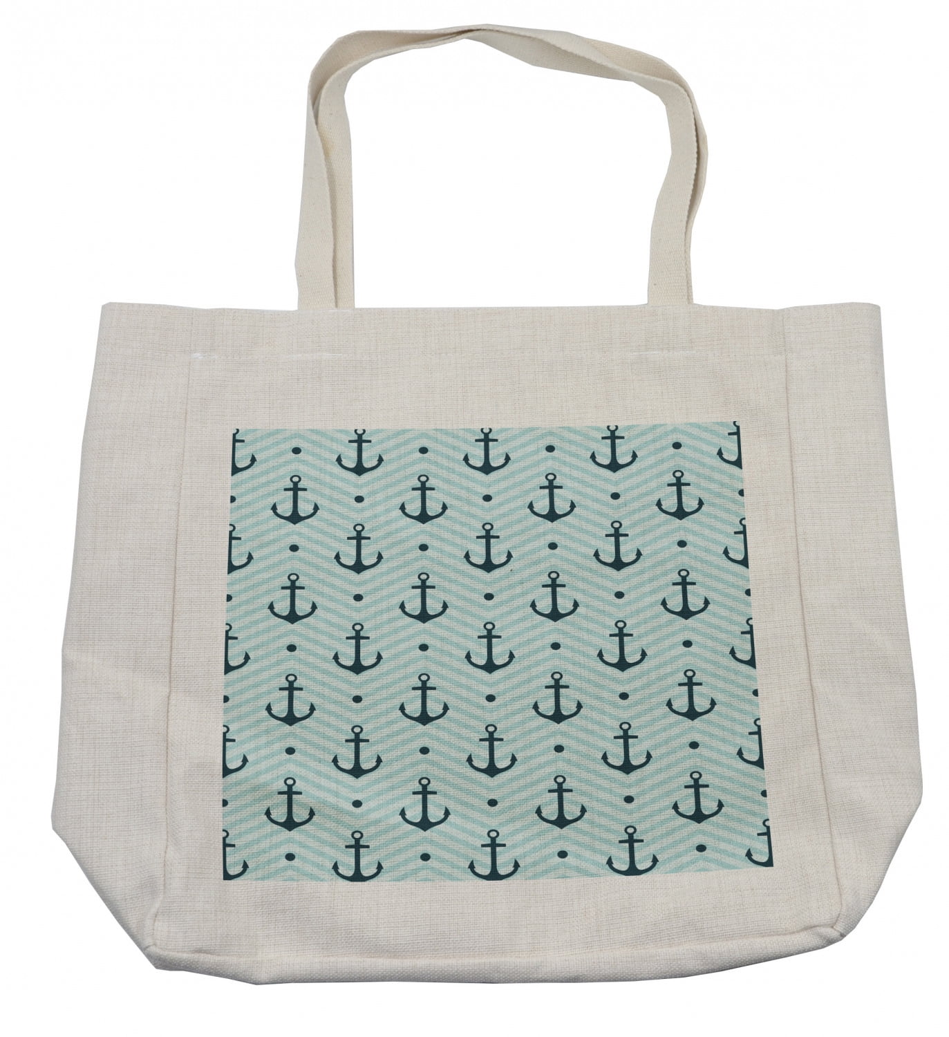 Anchor Shopping Bag, Anchors Zigzag Chevron Background Abstract Waves ...
