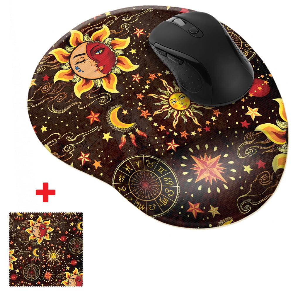 FINCIBO Wrist Mouse Pad With Wrist Rest Support Cushion For Home ...