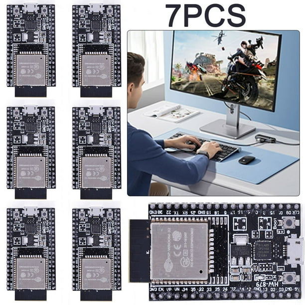 Placa desarrollo ESP32 7 Uds. 500mA placa central ESP32-DevKitC ... Placa desarrollo ESP32 7 Uds. 500mA placa central ESP32-DevKitC ...