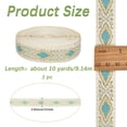 10Yards Embroidery Polyester Ribbons Jacquard Ribbon Garment ...