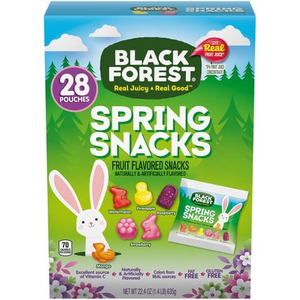 Black Forest Spring Flavors Fruit Flavored Snacks, 0.8 Oz., 28 Count ...
