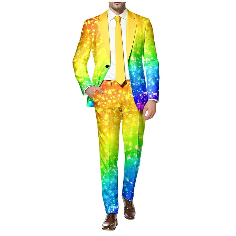 Rainbow Tuxedo Rainbow Columns With Stars $115 Each Balloon