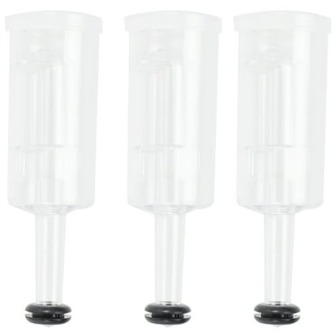 3ct. - 3 Piece Airlock with #6.5 Stopper - Set of 3 (Cylinder Airlock ...