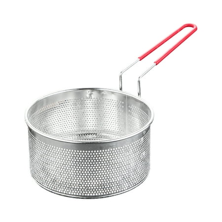 With Long Handle Universal Stainless Steel For Pot Round Food Strainer ...