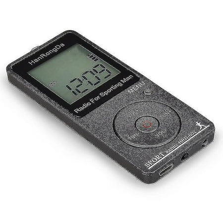 Portable Radio Receiver Fm/am Radio Lock Button Pocket Radio With ...